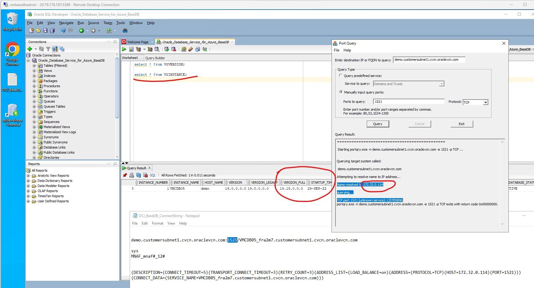 Oracle Database service for Azure – connecting Azure VM and Power App - Cloud Migration Blog by ...