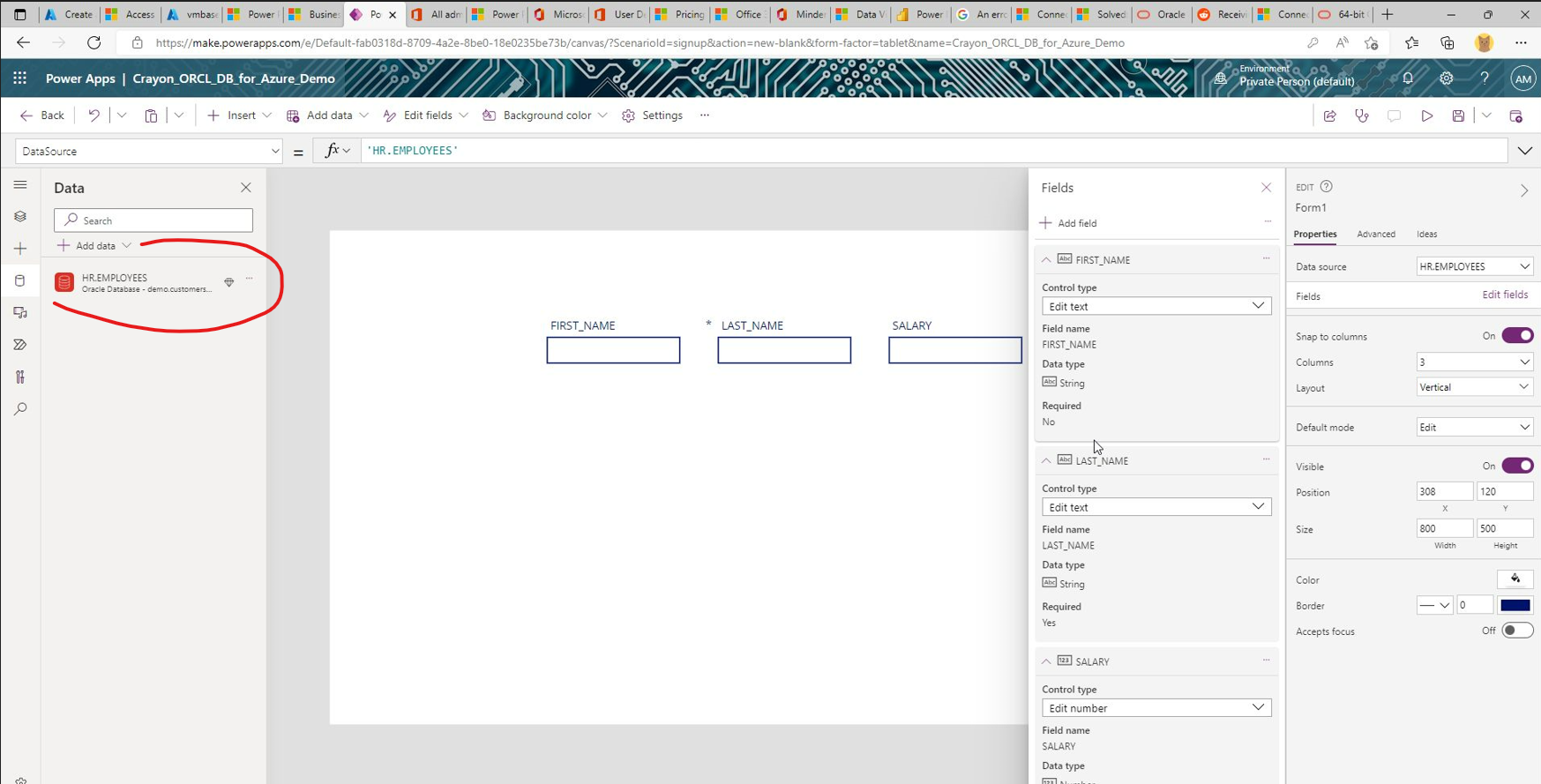 Oracle Database service for Azure – connecting Azure VM and Power App - Cloud Migration Blog by ...